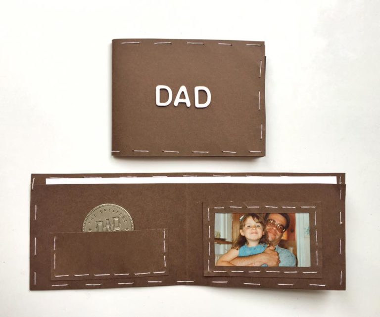 Make & Create: Father's Day Wallet Card - That's so Gemma